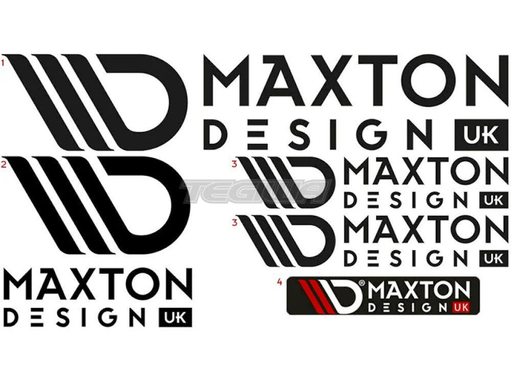 Maxton Design Sticker SET Black